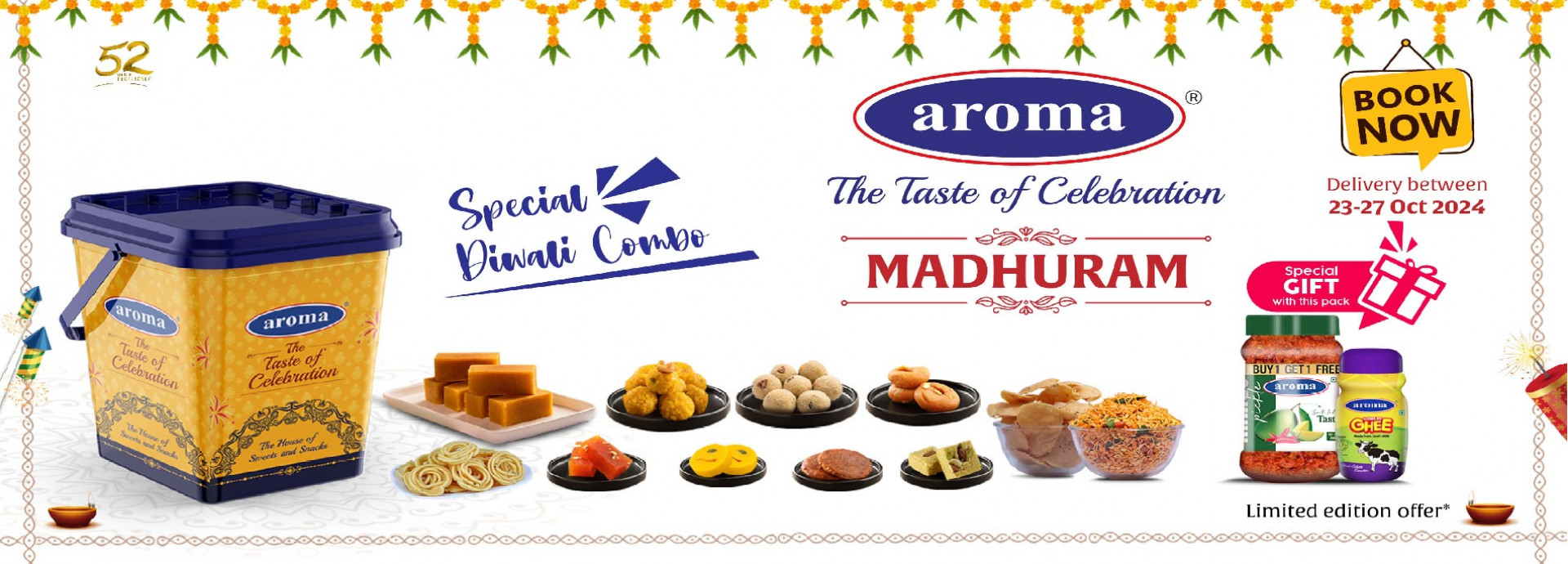 Aroma Bakery Online - Order Sweets, Savories, Cookies, Snacks.